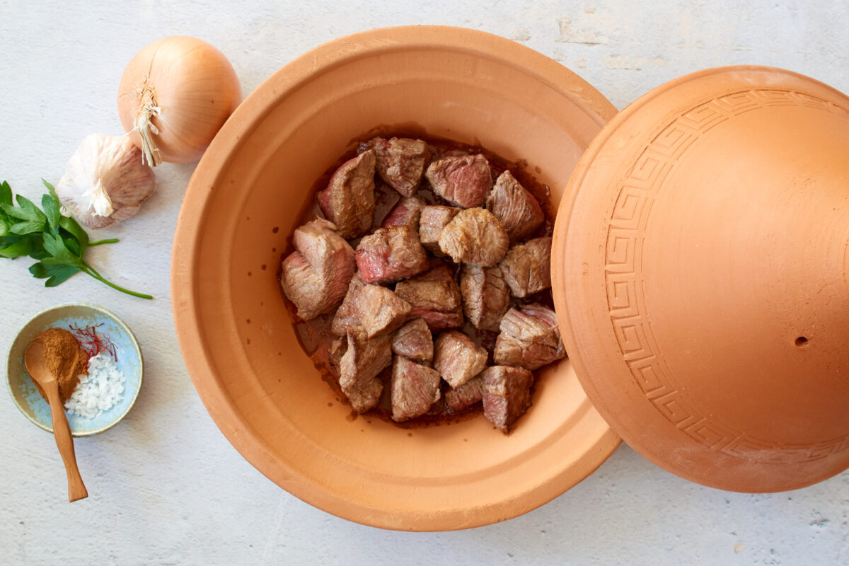 Beef Tagine with Apricots and Almonds - MarocMama