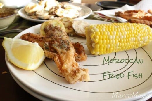 Moroccan Fried Fish Dinner - MarocMama