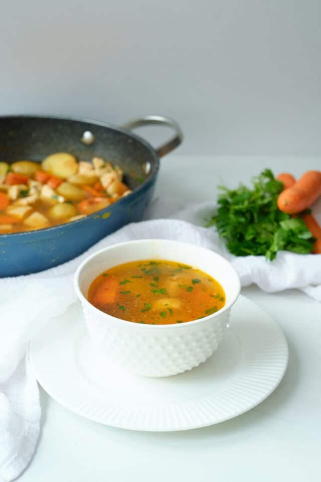 Moroccan Chicken and Rice Soup
