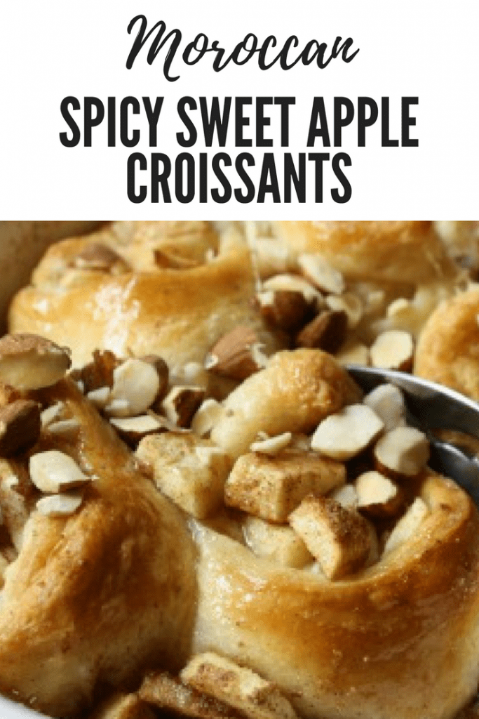 Moroccan Spicy Sweet Apple Croissants - MarocMama