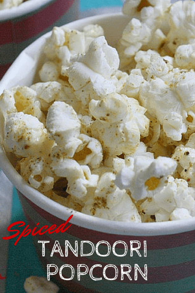 Spiced Popcorn with Indian Flavors