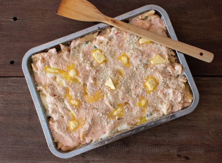 Egyptian Macaroni Bechamel {Pasta with Bechamel Sauce}