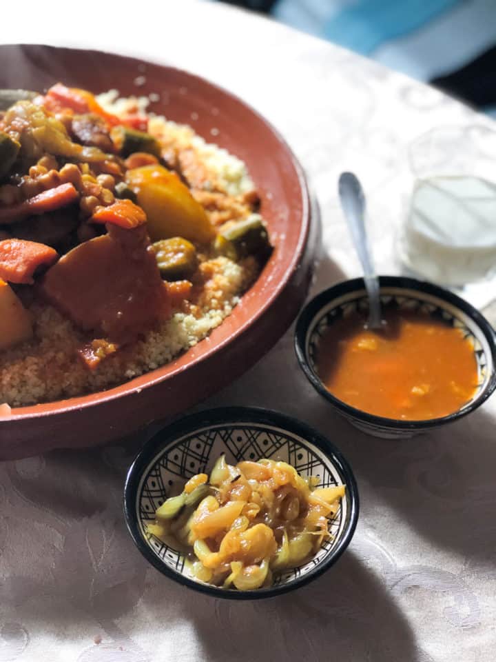 Moroccan Seven Vegetable Couscous