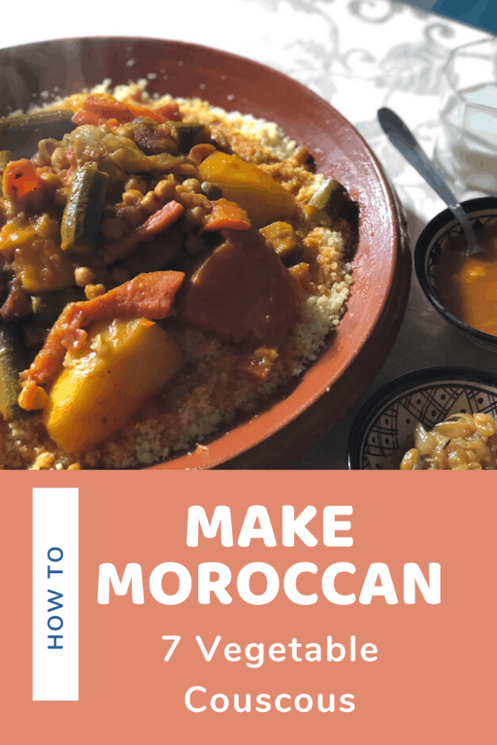 Moroccan Seven Vegetable Couscous