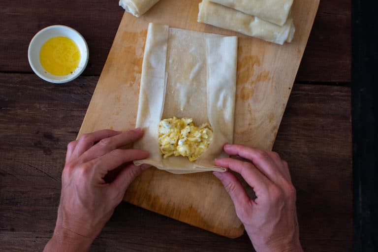 Moroccan Cheese Briouats