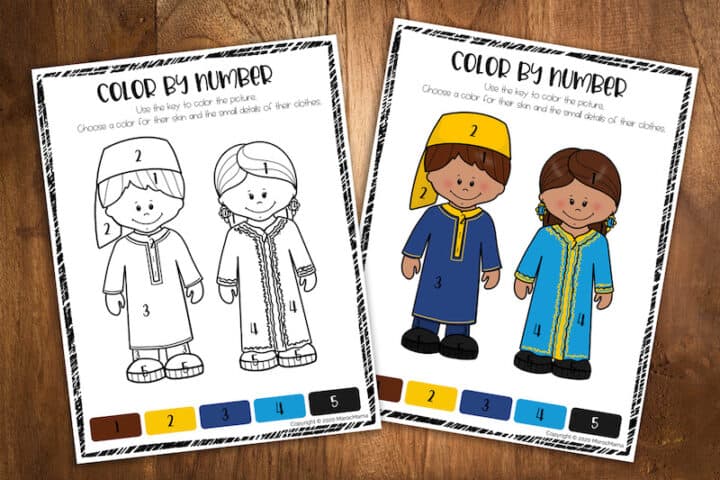Fun Morocco Coloring Pages for Kids - MarocMama