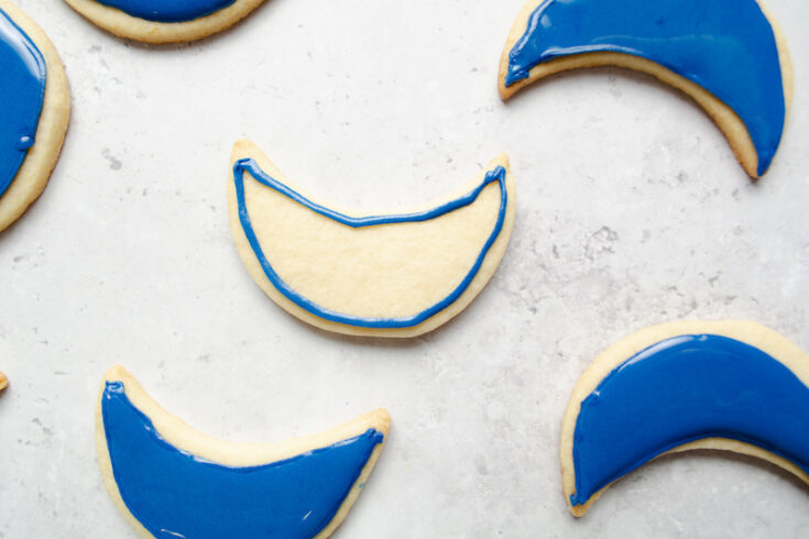 Cresent Moon Ramadan Cookies