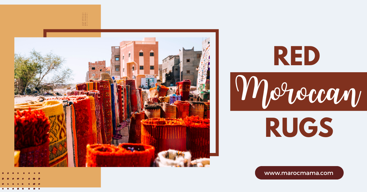 Beautiful Red Moroccan Rugs for Your Home