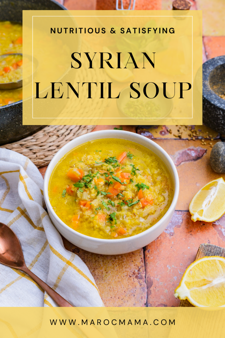 Syrian Lentil Soup: A Nutritious & Satisfying Meal - MarocMama