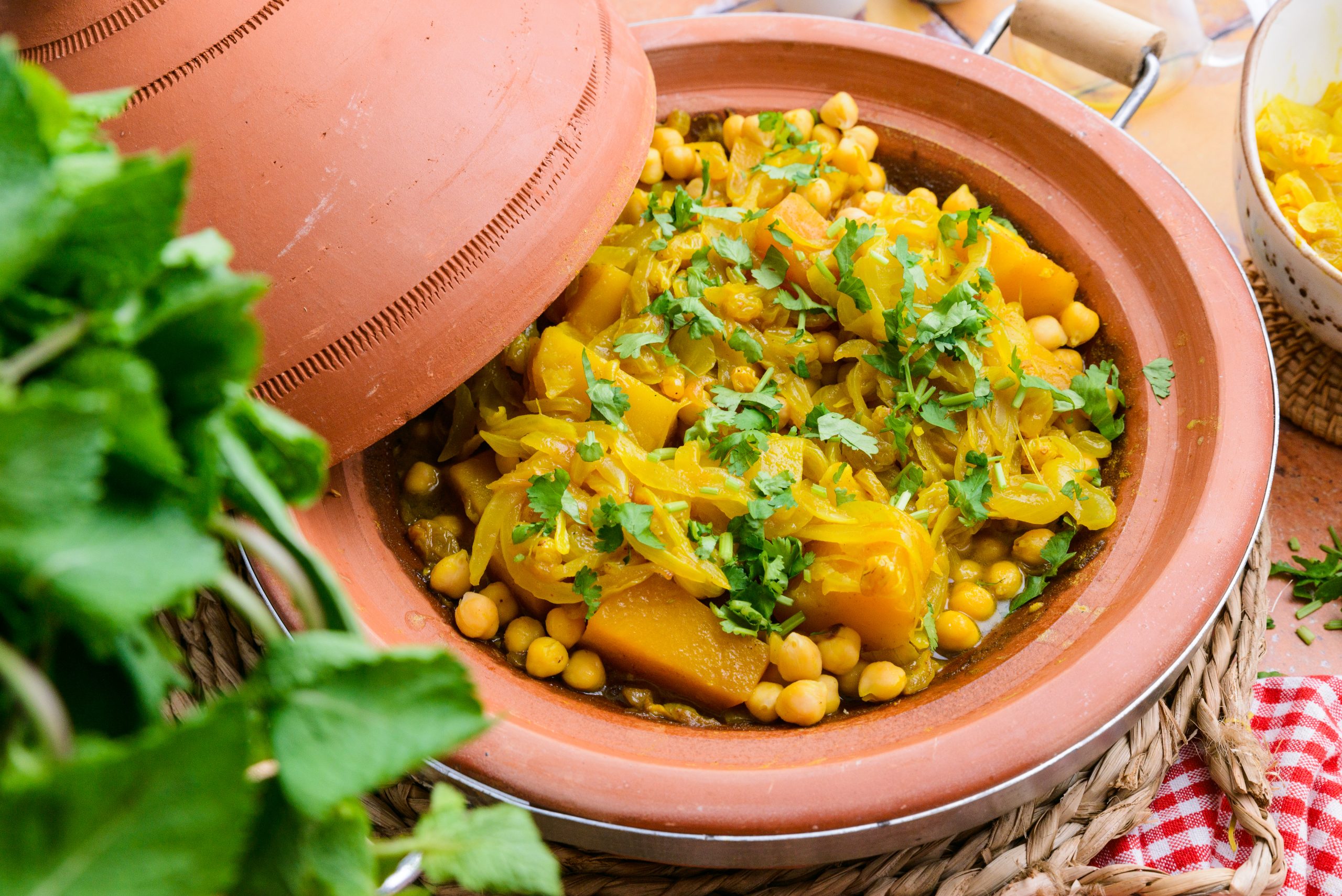 Moroccan Pumpkin and Chickpea Tagine - MarocMama